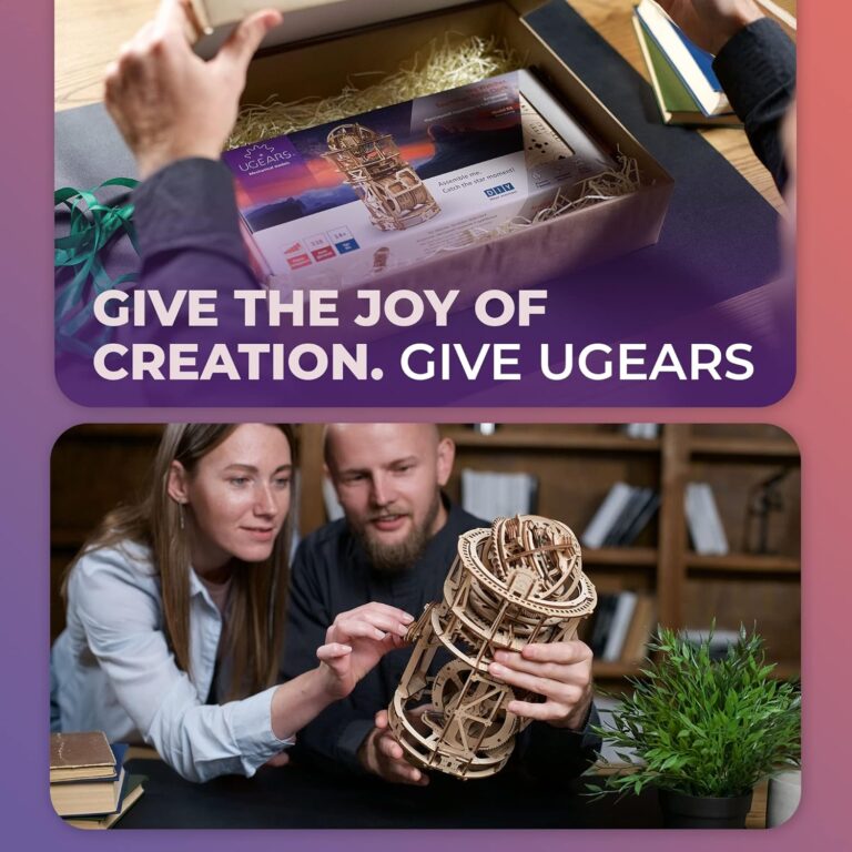 Comparing UGEARS Aero Clock and Sky Watcher Desk Clock Kits - 3D Puzzle ...